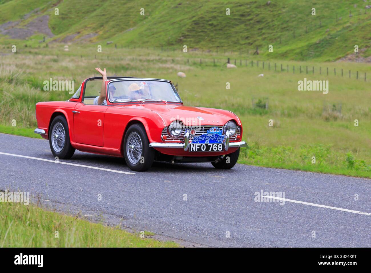 Triumph tr4 hi-res stock photography and images - Alamy