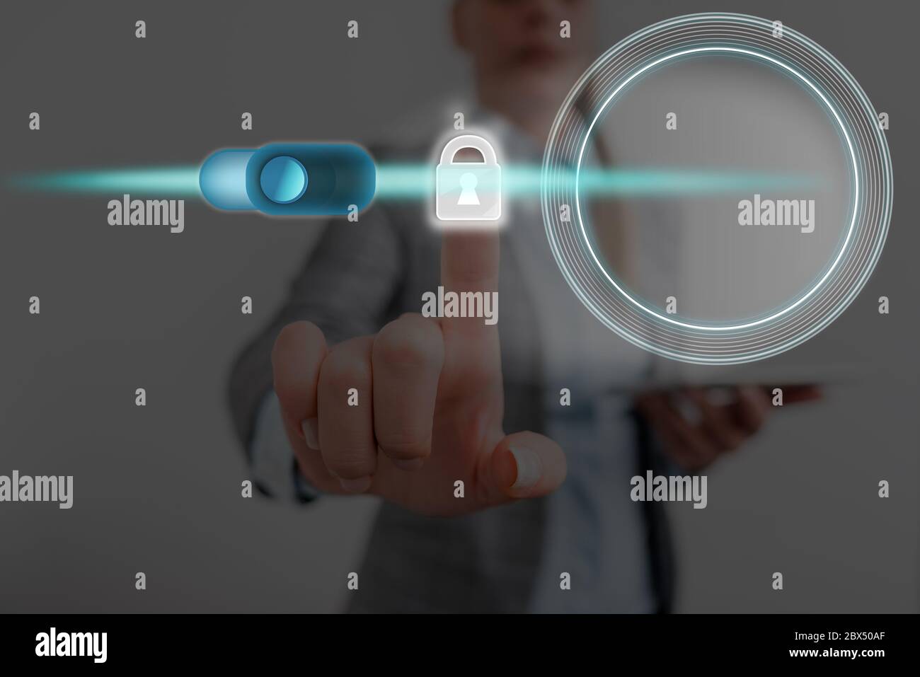 Graphics Padlock For Web Data Information Security Application System ...