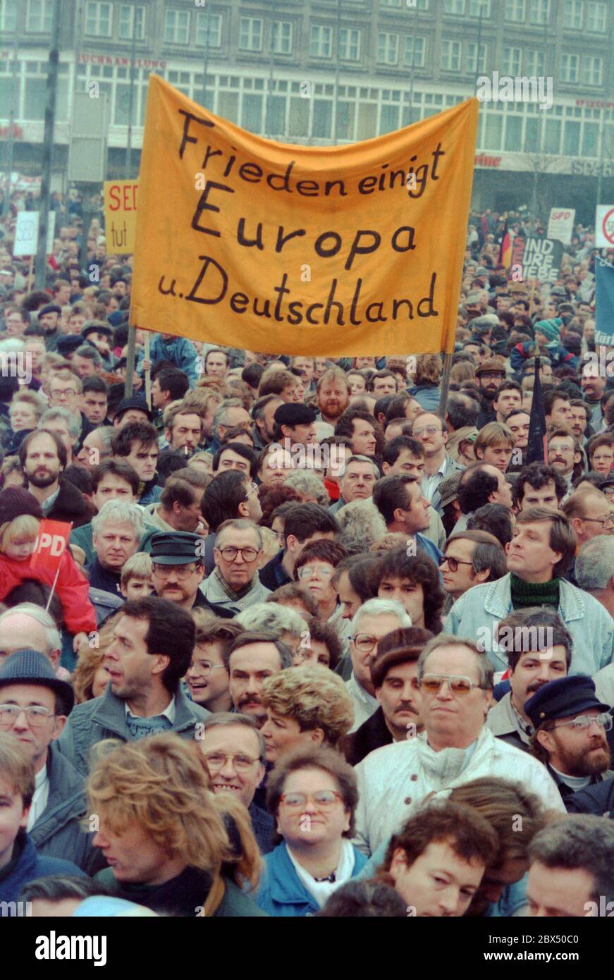 Berlin alexanderplatzspd demo hi-res stock photography and images - Alamy