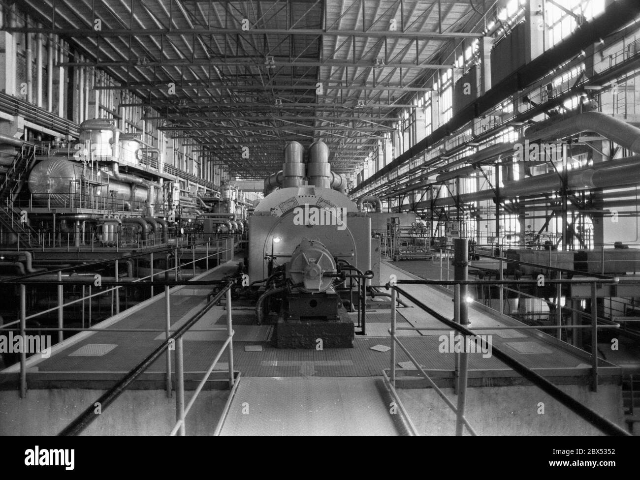 Mecklenburg-Western Pomerania / GDR / 1990 Lubmin nuclear power plant ...