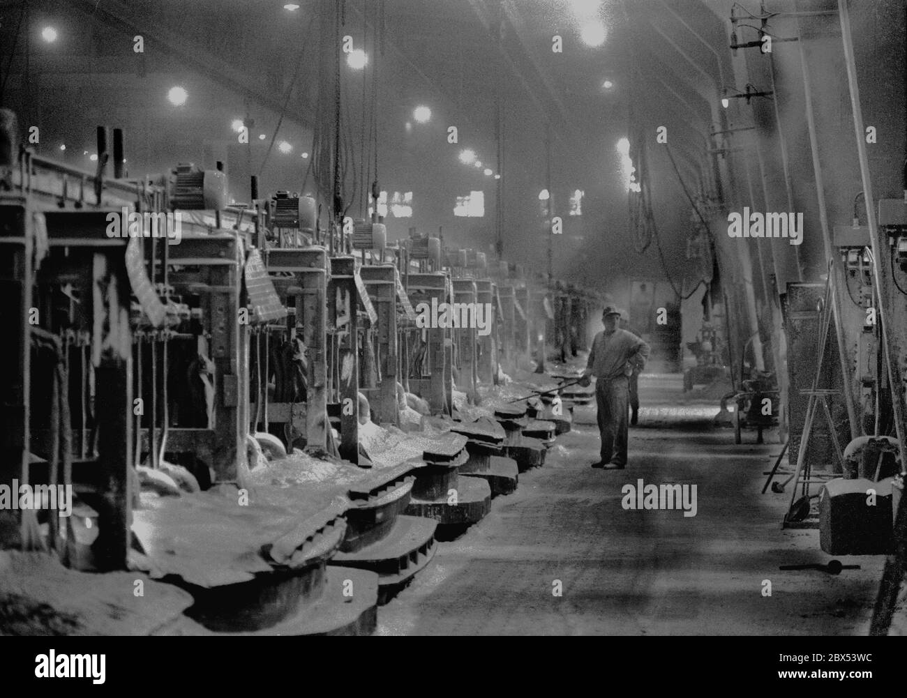 Saxony-Anhalt / Bitterfeld / Industry / GDR / 1990 Chemiekombinat ...