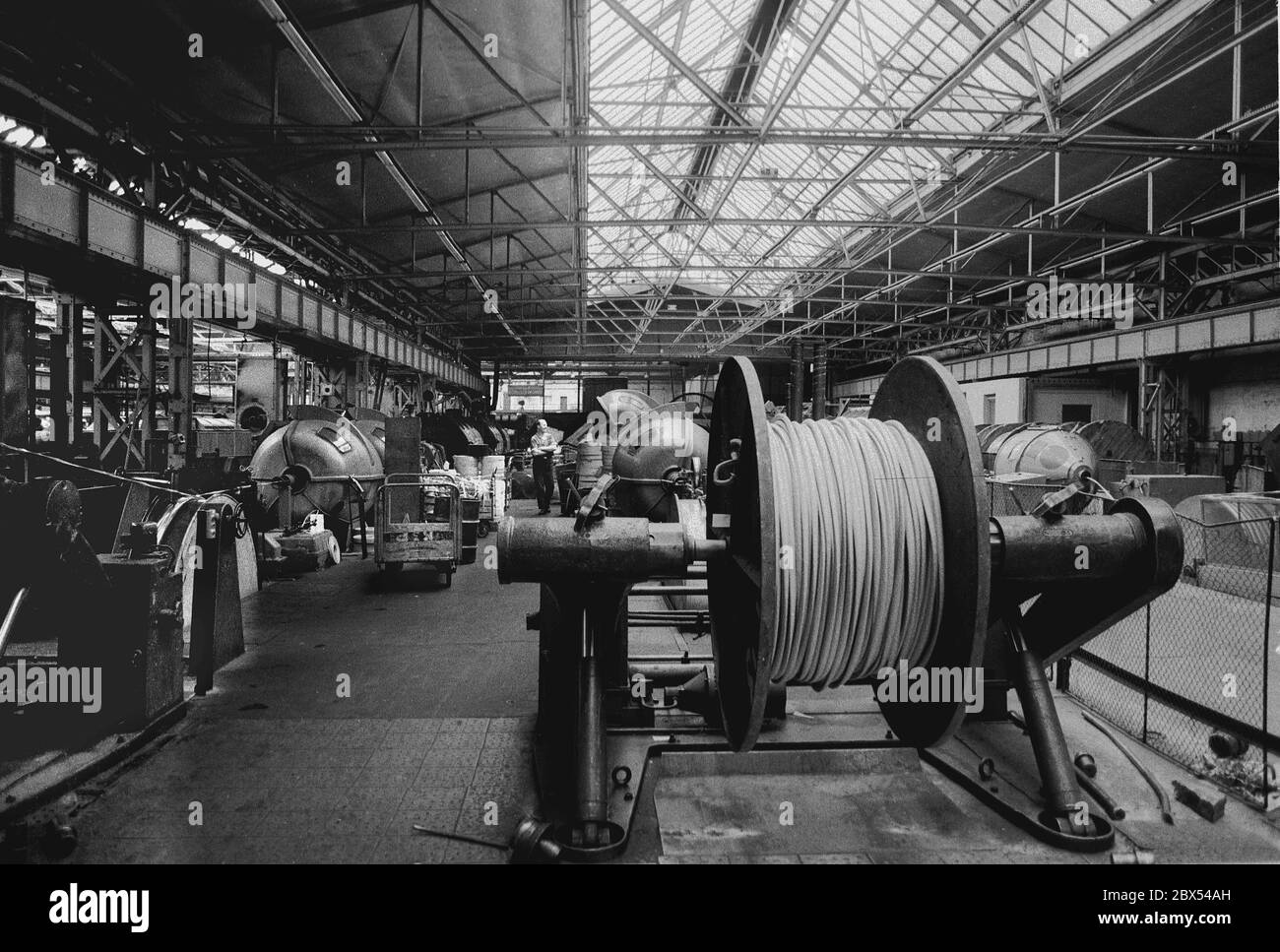 Berlin / Koepenick / GDR / Industry 12 / 1989 KWO-Kabelwerke Oberspree ...