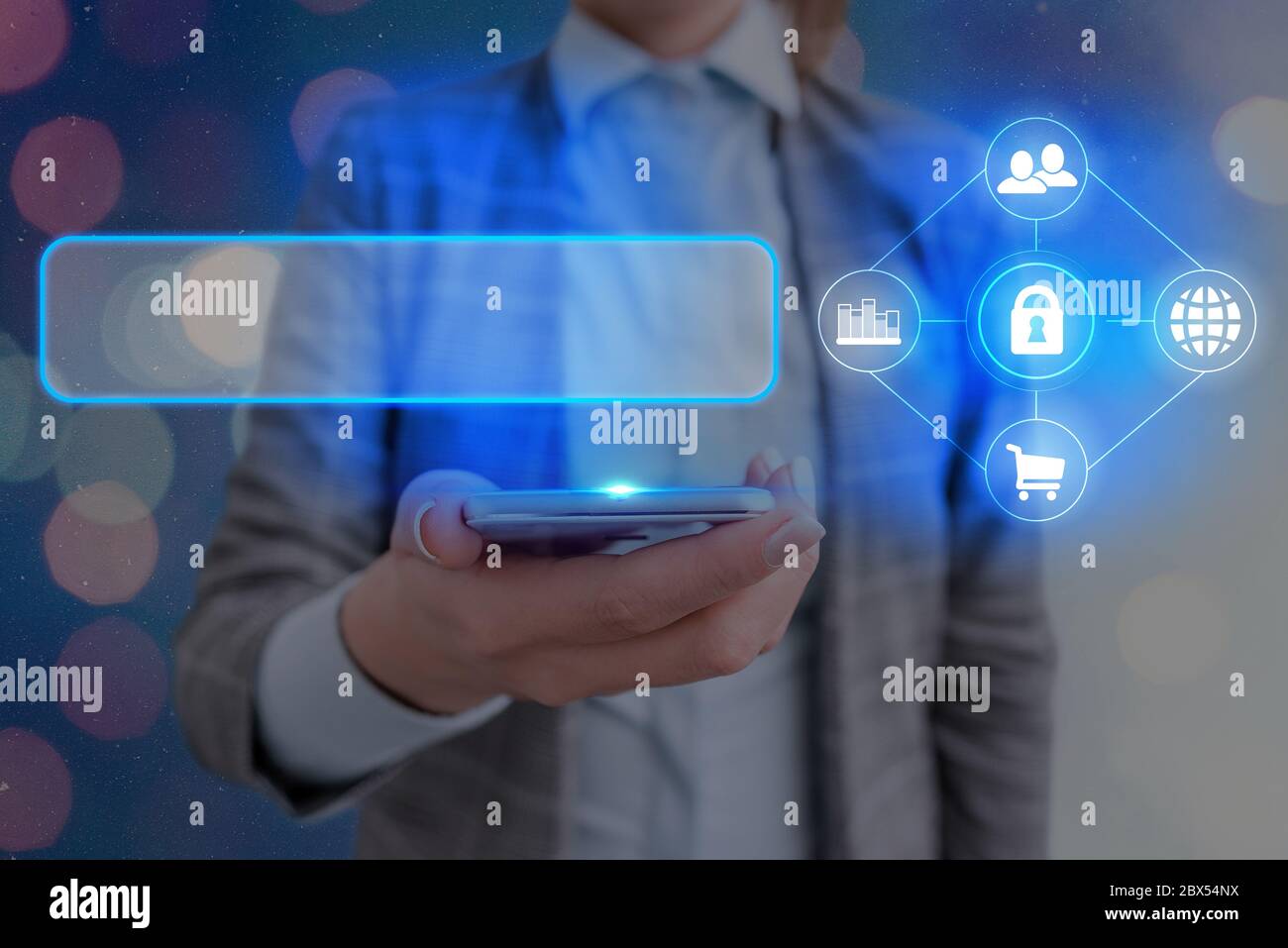 Information Digital Technology Network Connection Infographic Elements ...