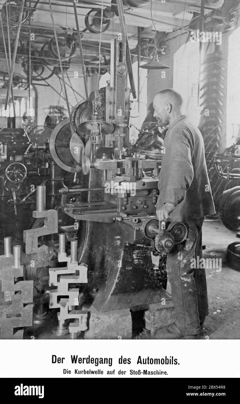 Crank shaping machine hi-res stock photography and images - Alamy