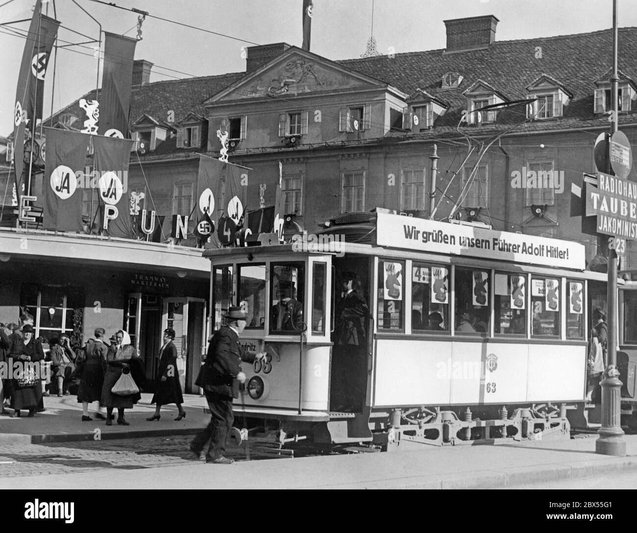 The Styrian provincial capital Graz before the visit of Adolf Hitler ...