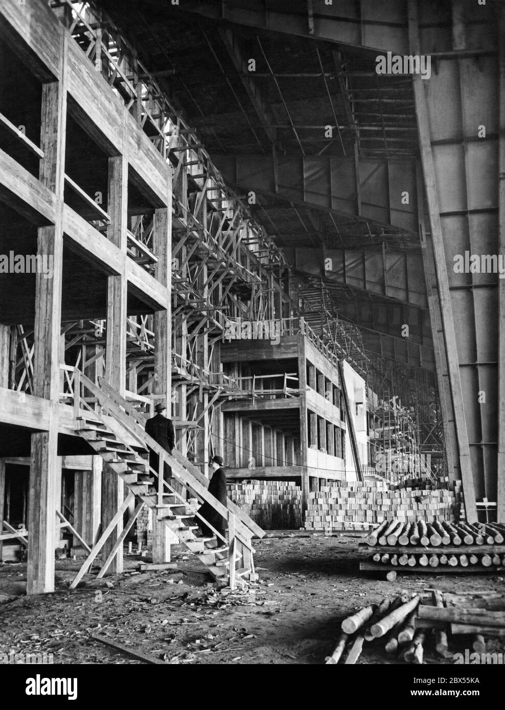 The Berlin Tempelhof Airport until 1945 Stock Photo - Alamy