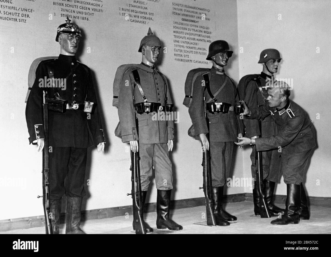 German Military Uniforms Present