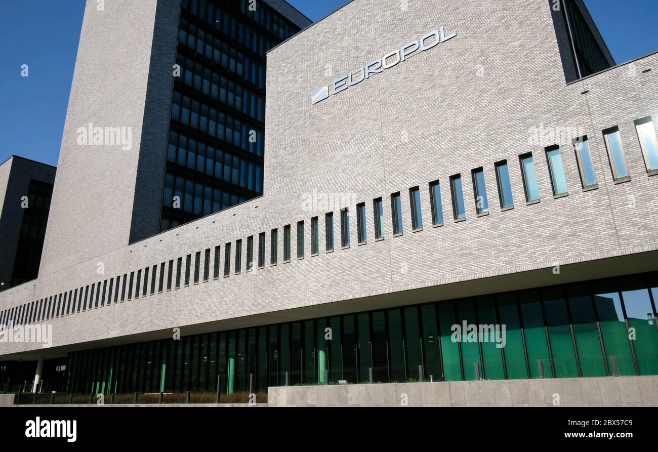 Europol headquarters, the law enforcement agency of the European Union ...