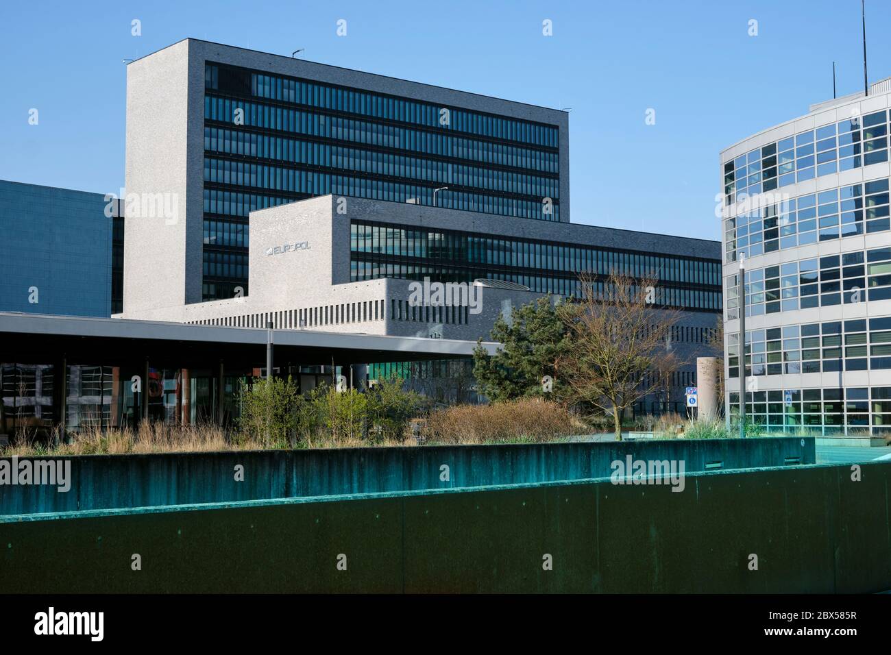 Europol headquarters, the law enforcement agency of the European Union ...