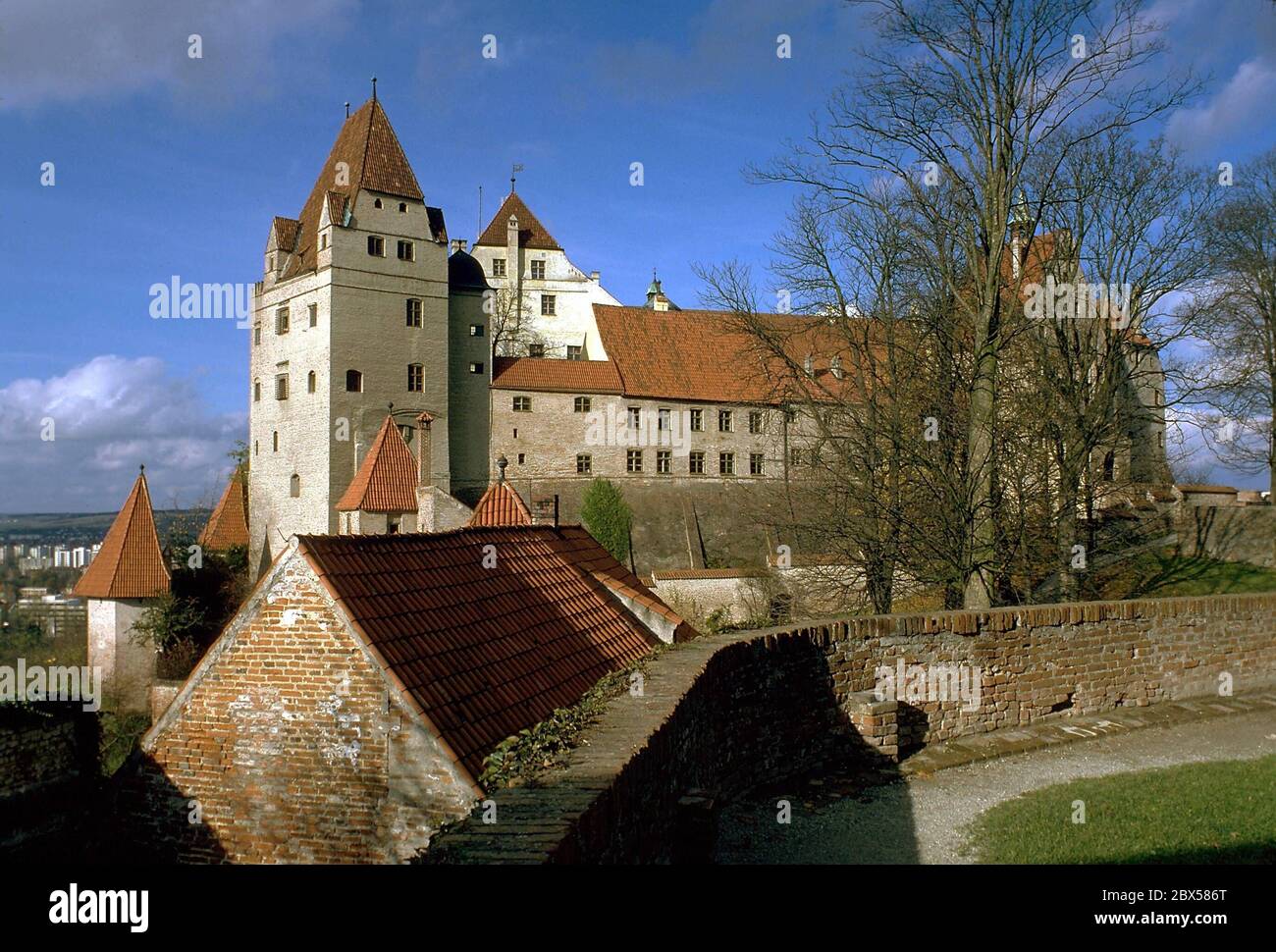 The massive castle complex dates back to the 13th century, the ...