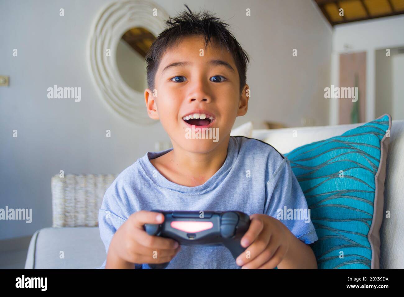 Child Excited Playing
