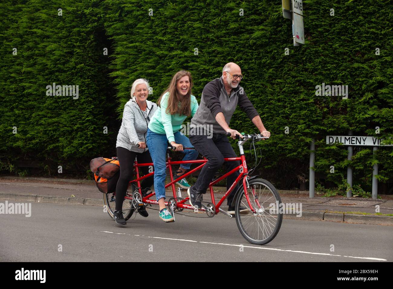 Triplet bike hi-res stock photography and images - Alamy