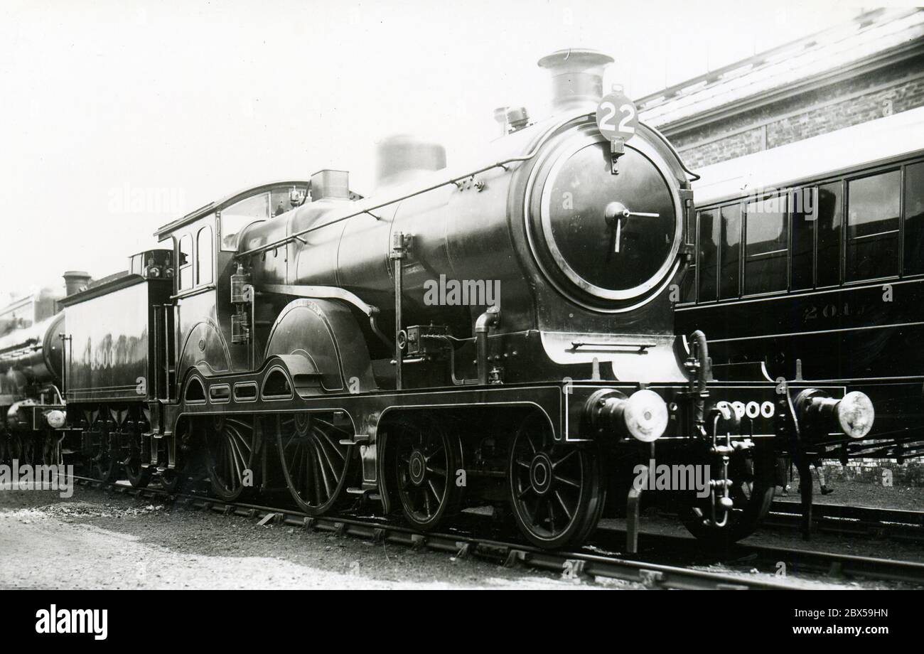 LNER steam locomotive, n. 9900, probably 1930 Stock Photo - Alamy