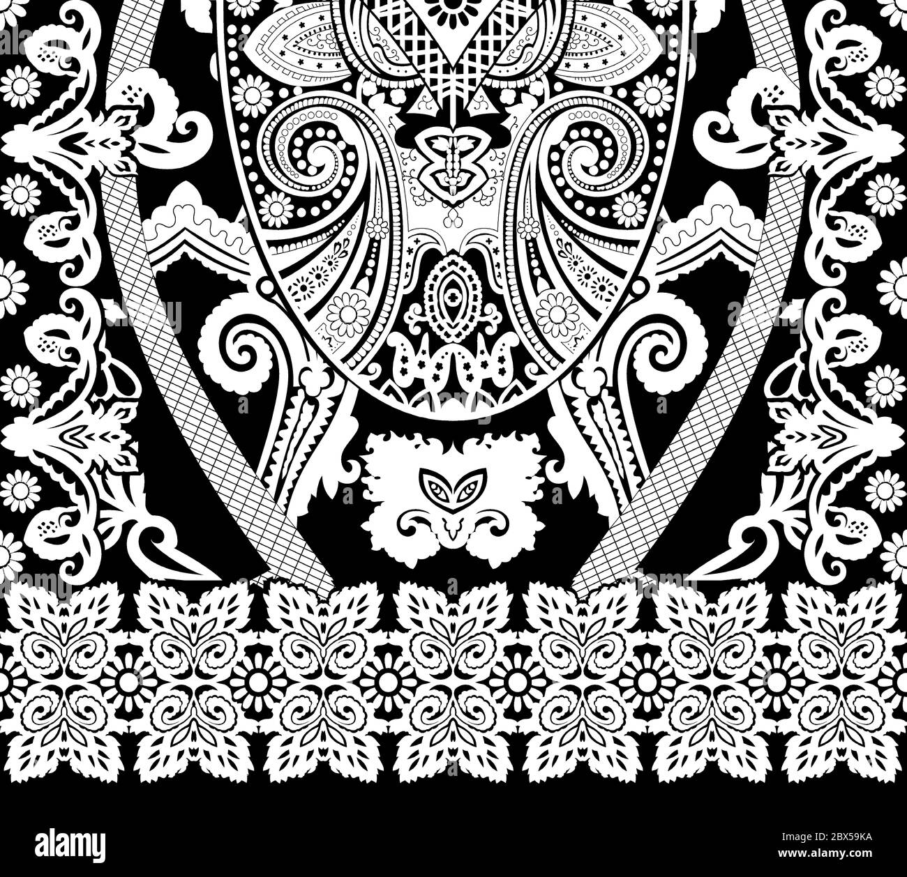 The Amazing fabric Abstract Background, Halftone Flowers Bouquet ...