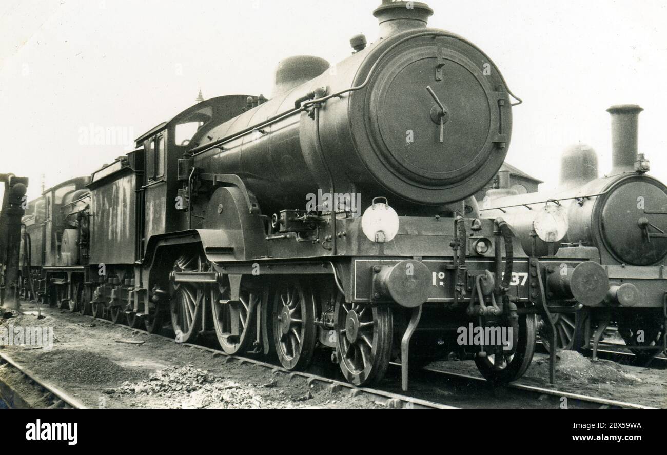 LNER steam locomotive, probably 1930 Stock Photo - Alamy