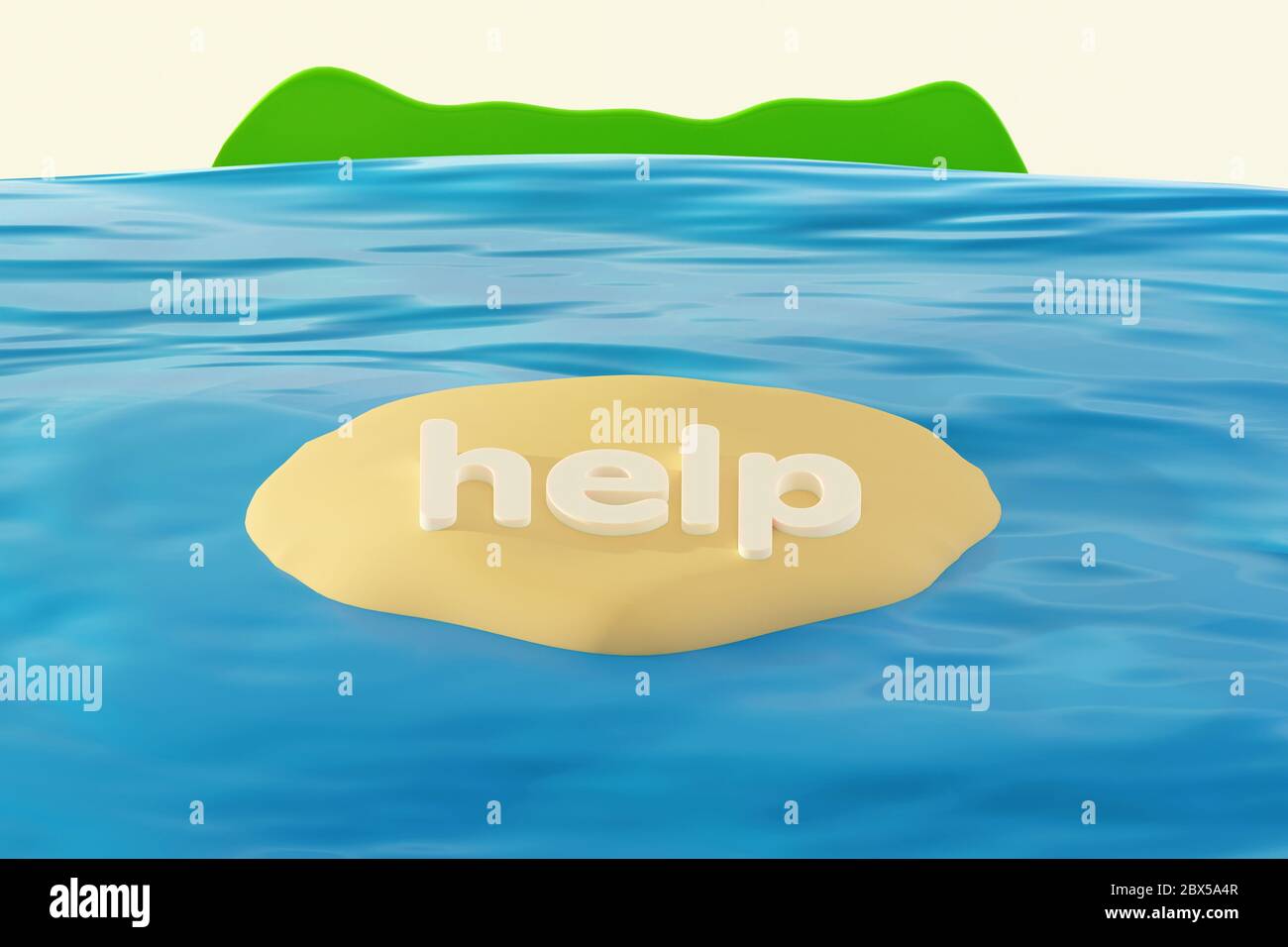 Desert island castaway hi-res stock photography and images - Alamy