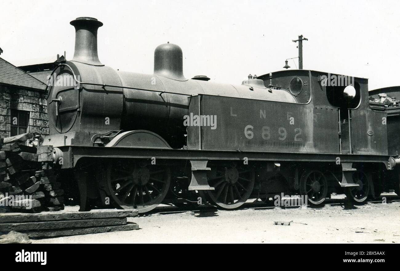 LNER steam locomotive, n. 6892, probably 1930 Stock Photo - Alamy