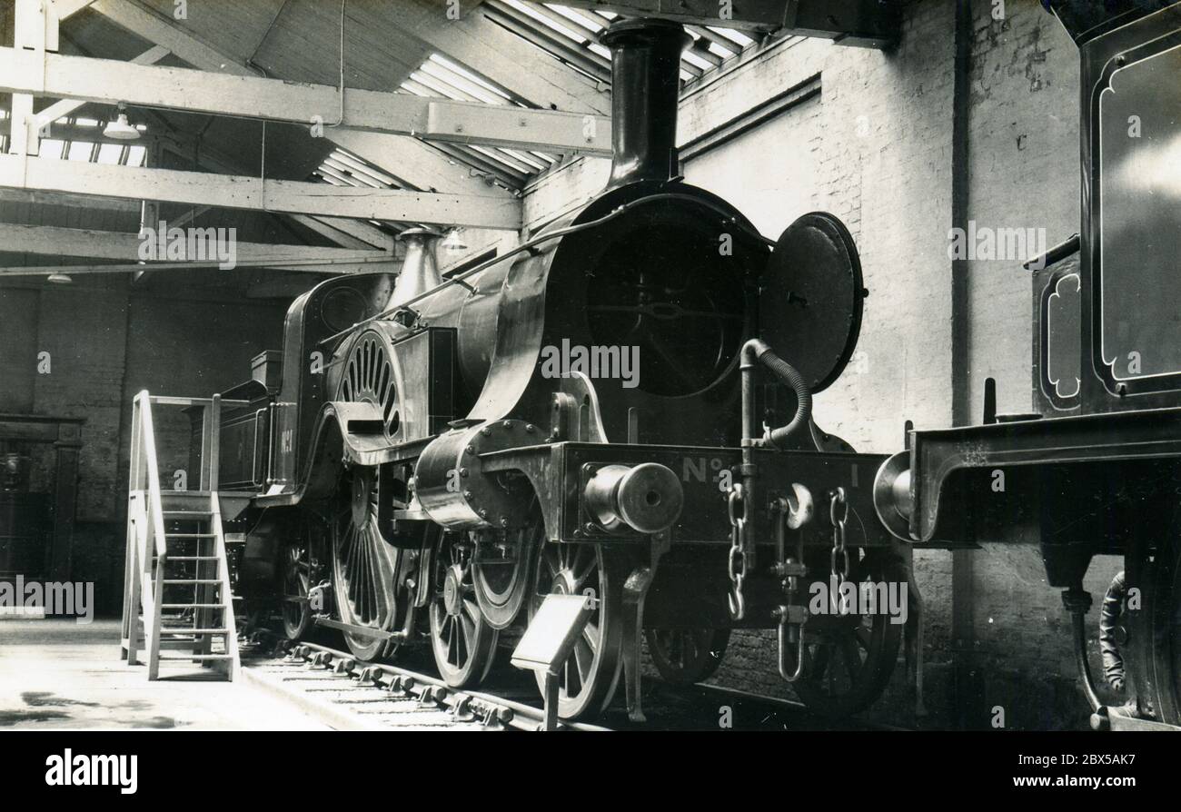 LNER steam locomotive, probably 1930 Stock Photo - Alamy