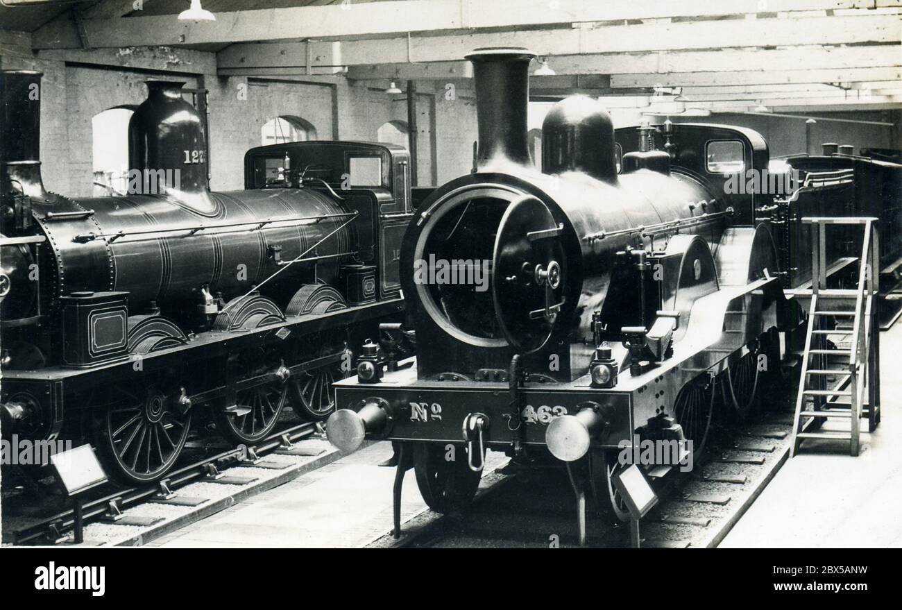 LNER steam locomotive, n. 463, probably 1930 Stock Photo - Alamy