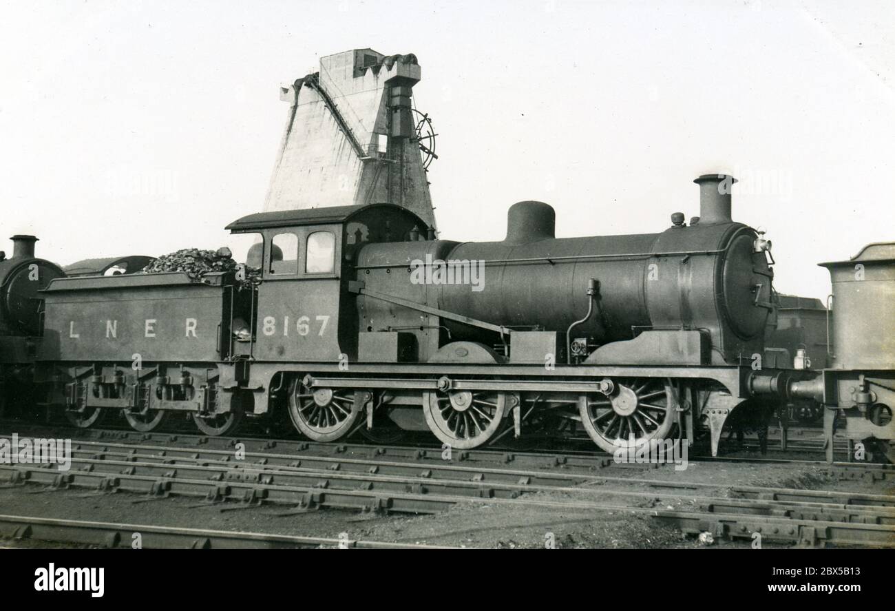 LNER steam locomotive, n. 8167, probably 1930 Stock Photo - Alamy