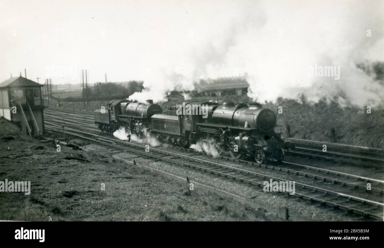 LNER steam locomotive, probably 1930 Stock Photo - Alamy