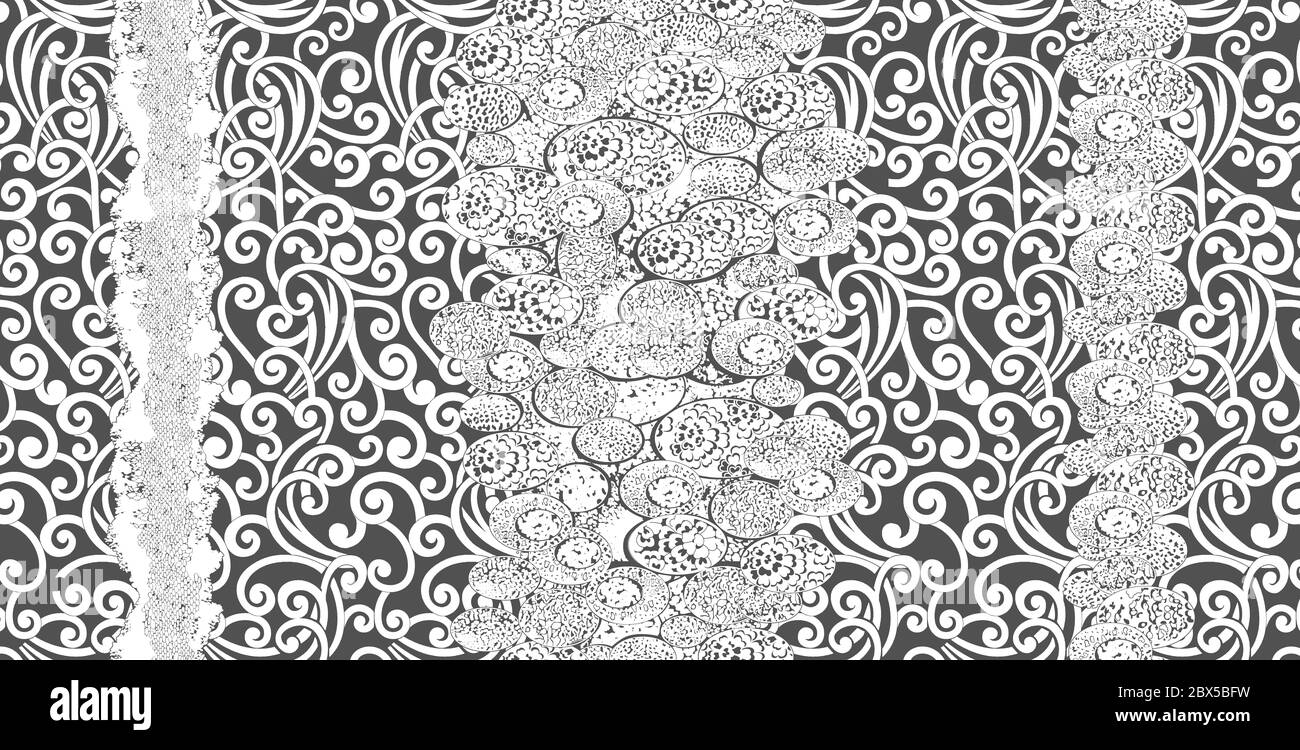 The Amazing fabric Abstract Background, Halftone Flowers Bouquet ...