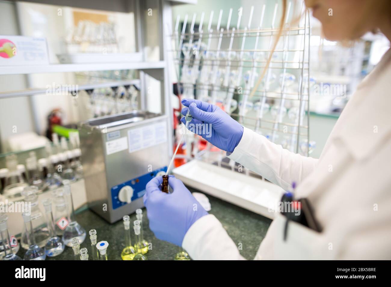 Production laboratory hi-res stock photography and images - Alamy