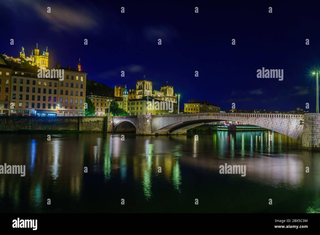 Lyon famous bridge hi-res stock photography and images - Alamy