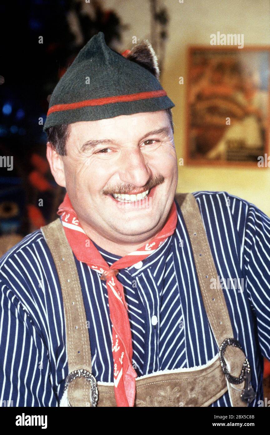 Porträt des Entertainers ENZI ENZMANN, Deutschland 1999. Portrait of ...
