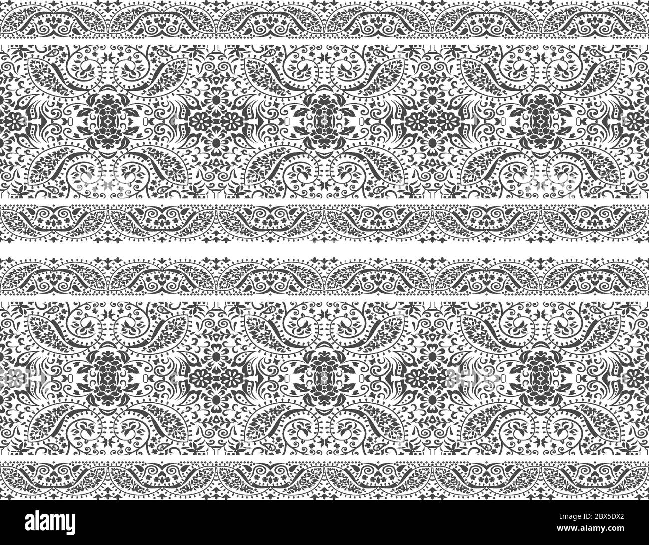 Renaissance Period Inspired Square Ornament Background Pattern. one ...