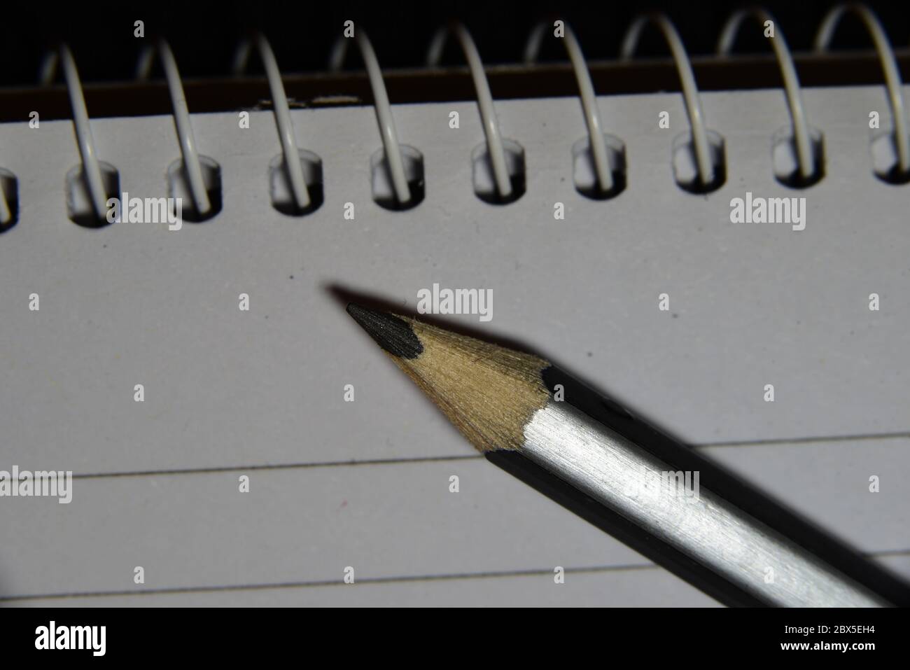 Pad and pencil Stock Photo - Alamy
