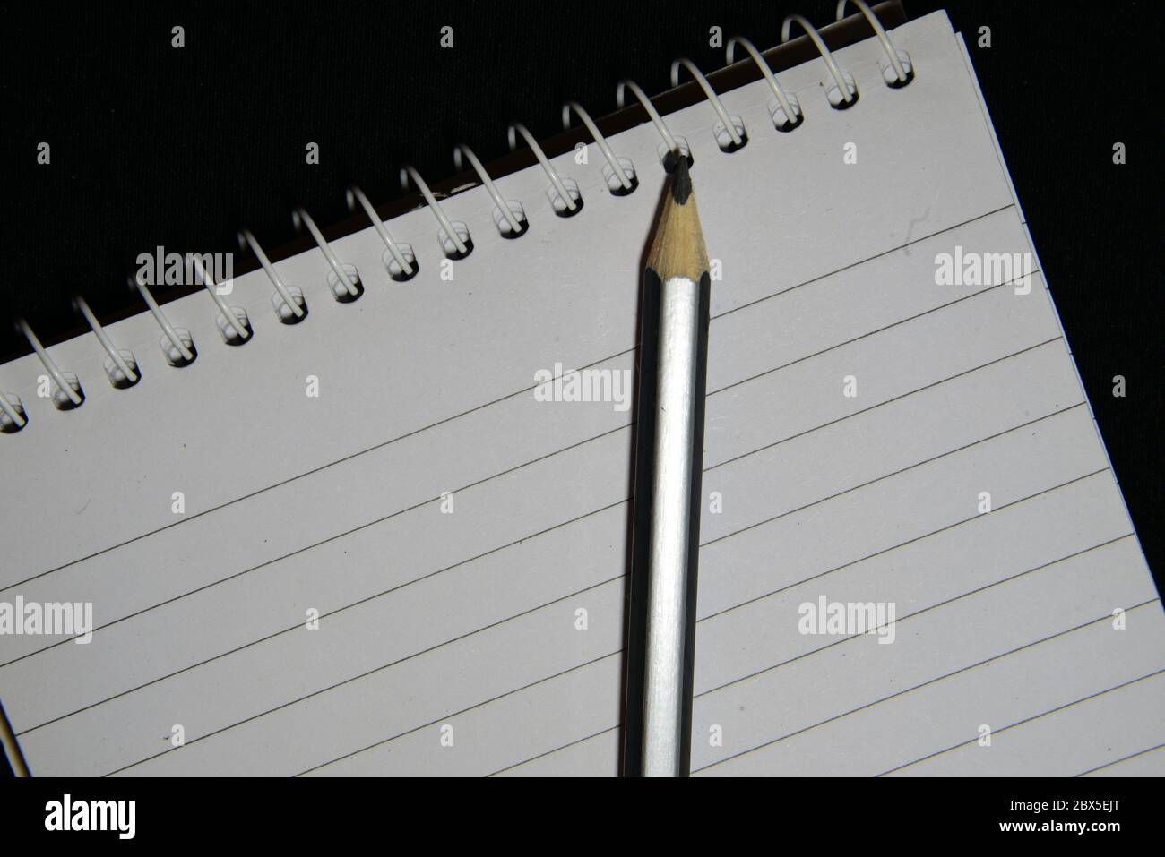 Pencil and ring bound pad hi-res stock photography and images - Alamy