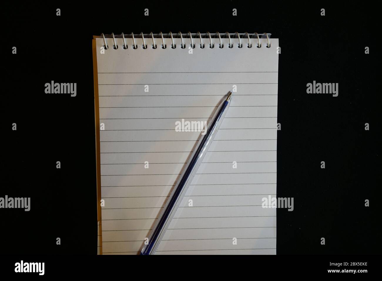 Pad and pencil Stock Photo - Alamy