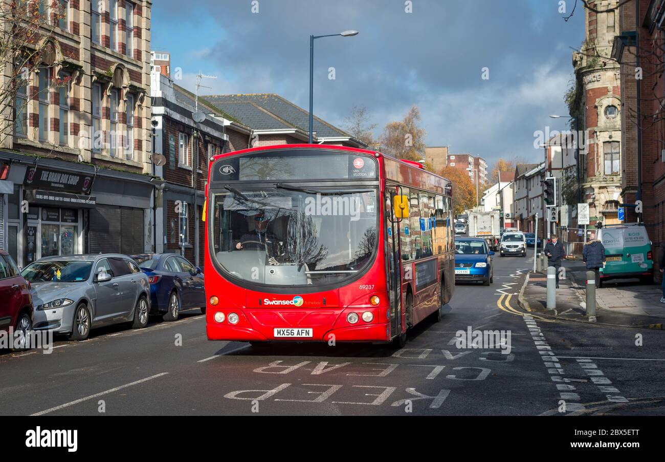 Swansea bus hi-res stock photography and images - Alamy