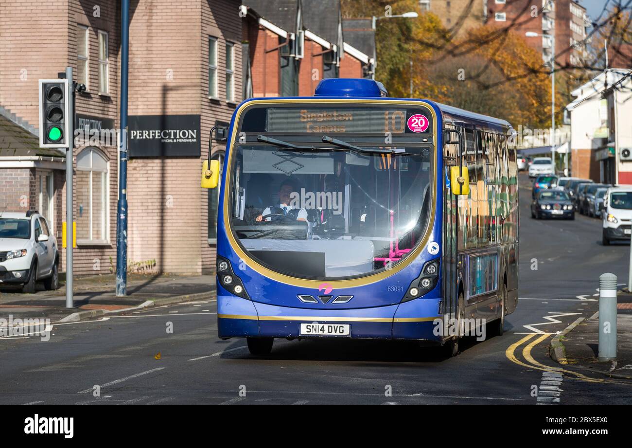 City in wales hi-res stock photography and images - Alamy