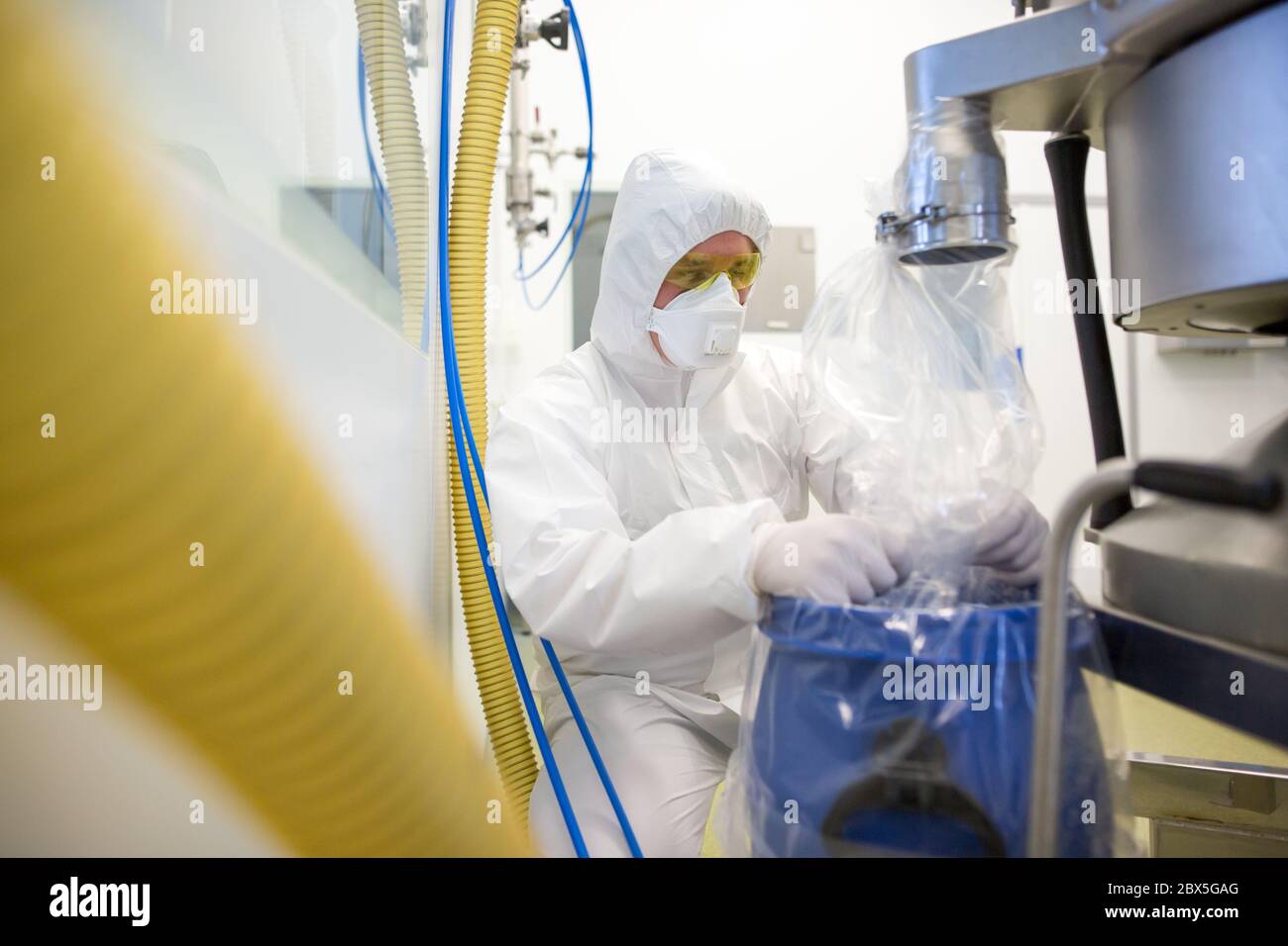 Manufacture of pharmaceuticals in chemistry laboratory, development ...