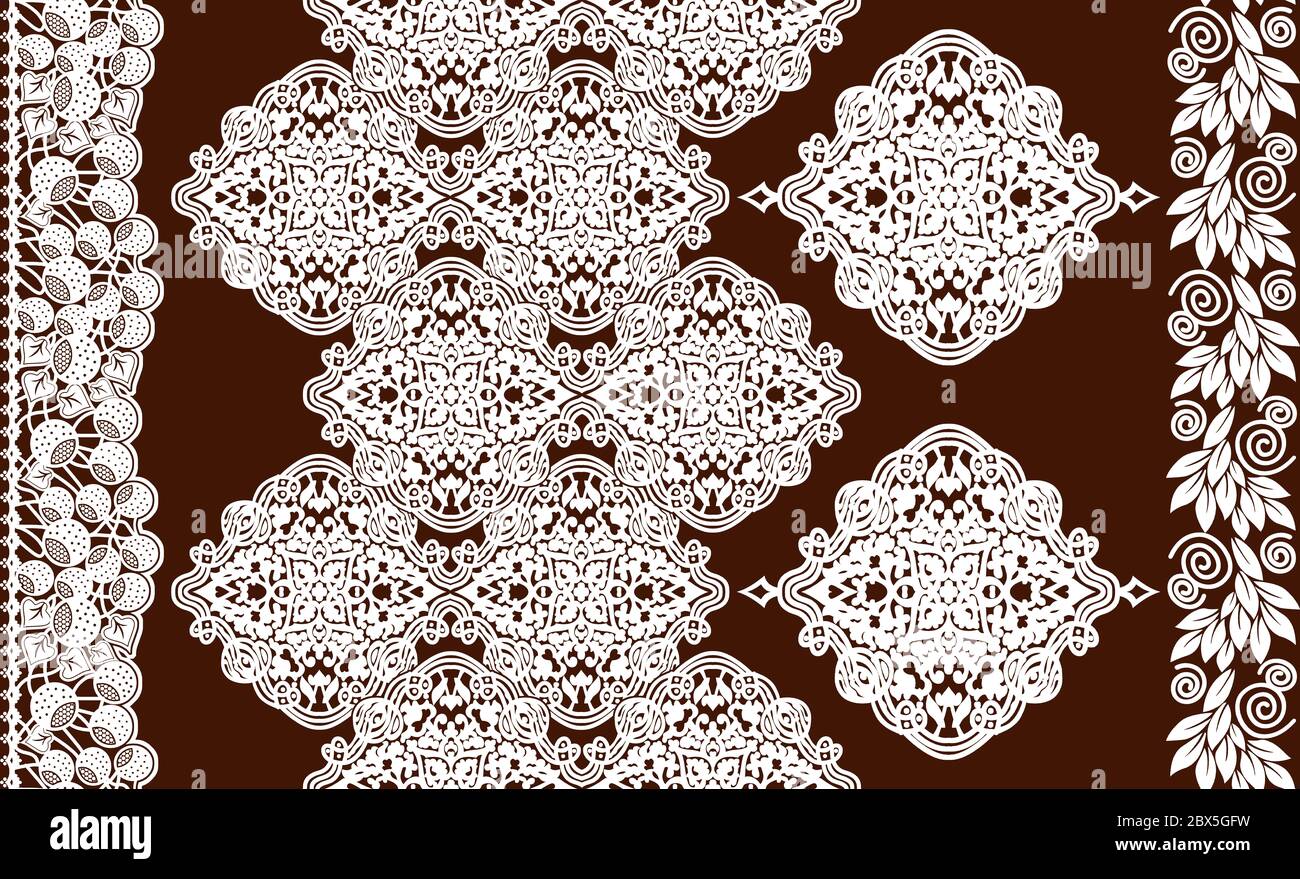 The Amazing fabric Abstract Background, Halftone Flowers Bouquet ...