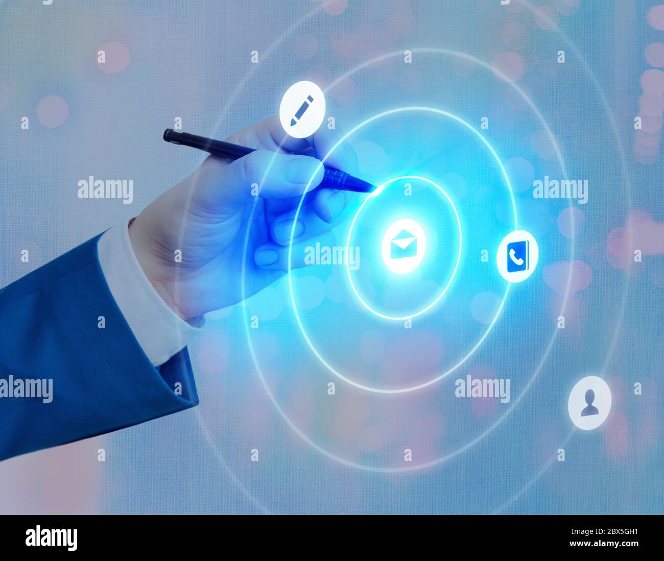 Information Digital Technology Network Connection Infographic Elements ...