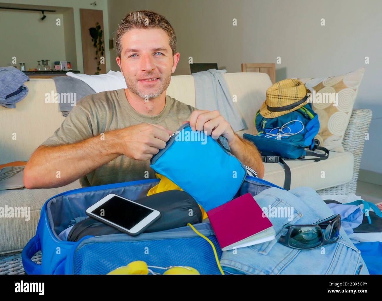 Suitcase Packing Mess High Resolution Stock Photography and Images - Alamy
