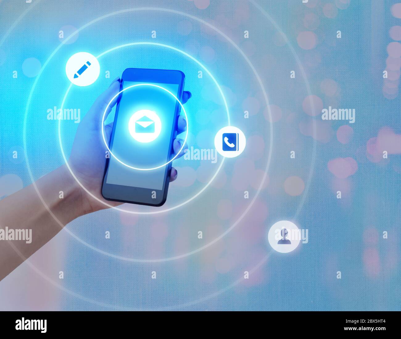 Information Digital Technology Network Connection Infographic Elements ...