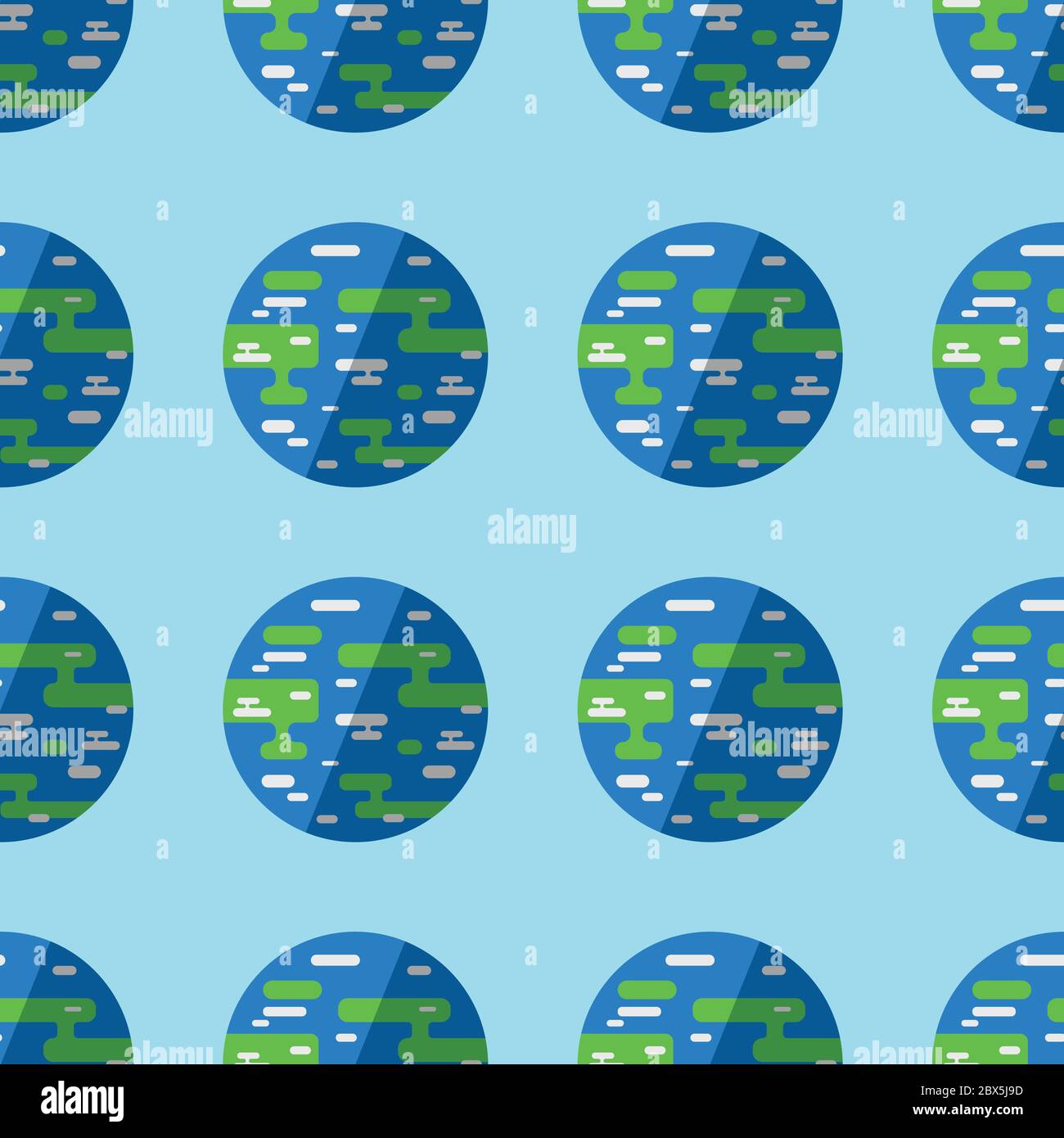 Seamless pattern of earth planet Stock Vector Image & Art - Alamy