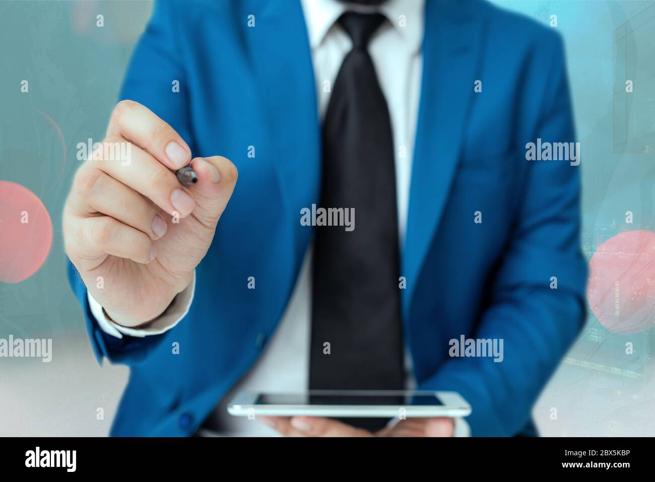 Touching Screen Digital Application Marking Important Details In ...