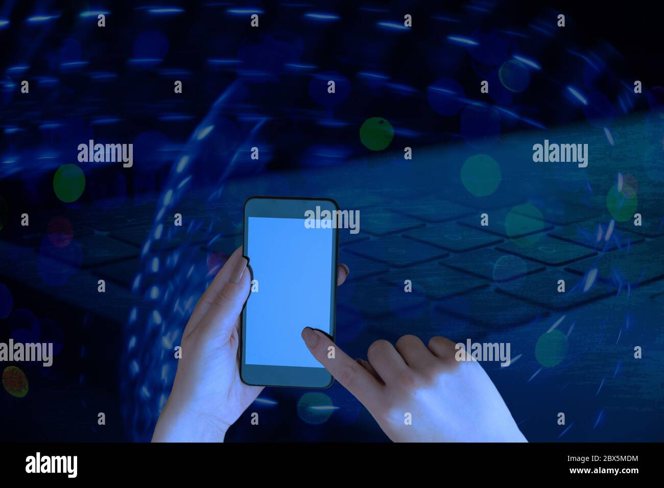 Touching Screen Digital Application Marking Important Details In ...