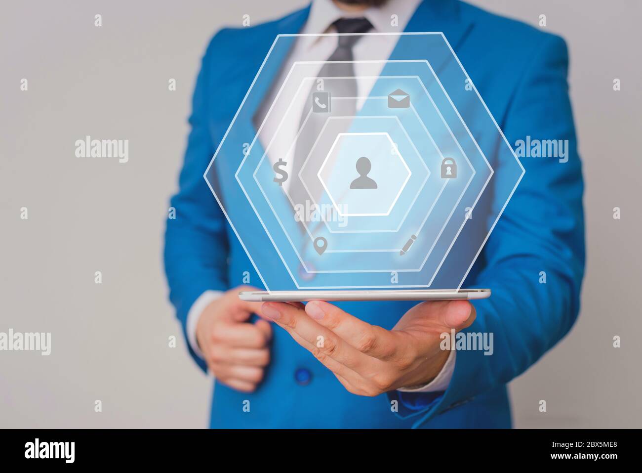 Information Digital Technology Network Connection Infographic Elements ...