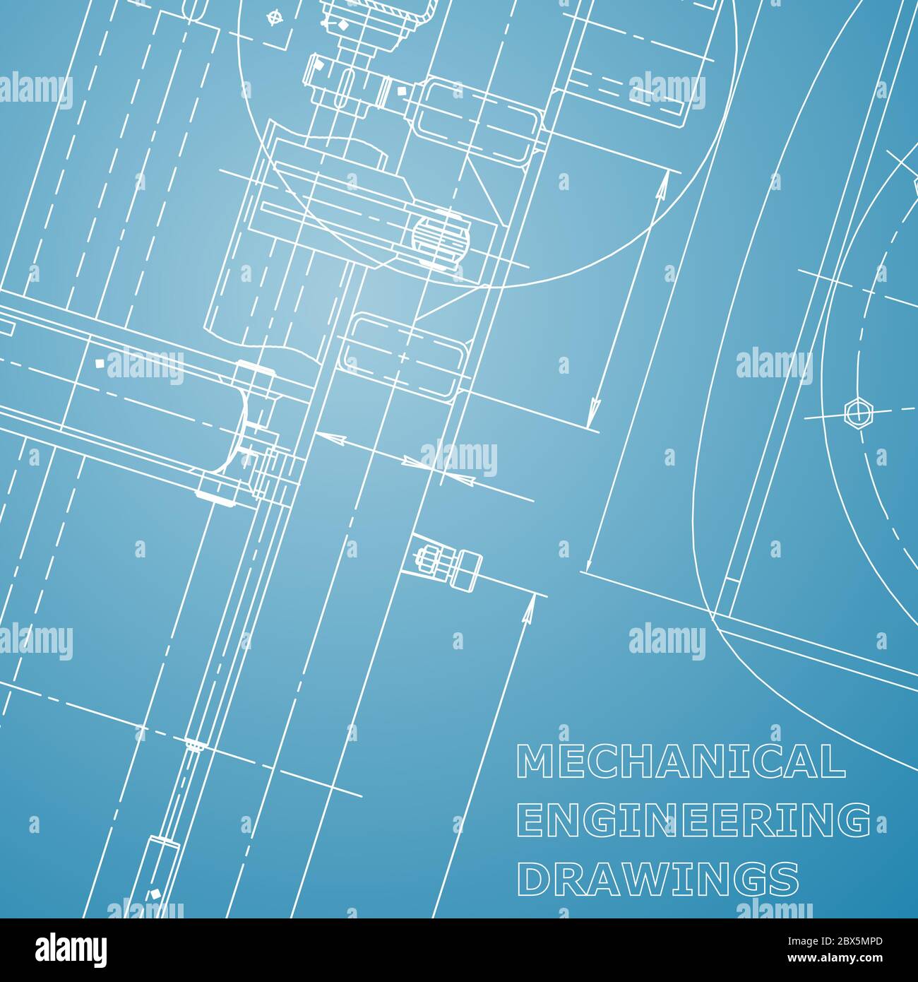 Blueprint, Sketch. Vector engineering illustration. Corporate Identity ...