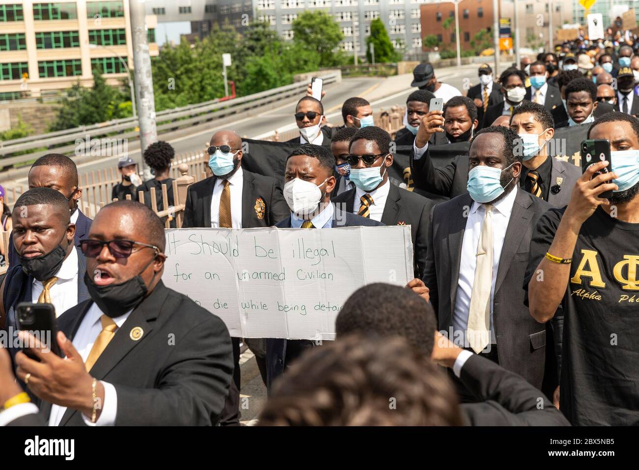 Alpha phi alpha black lives matter hi-res stock photography and images ...