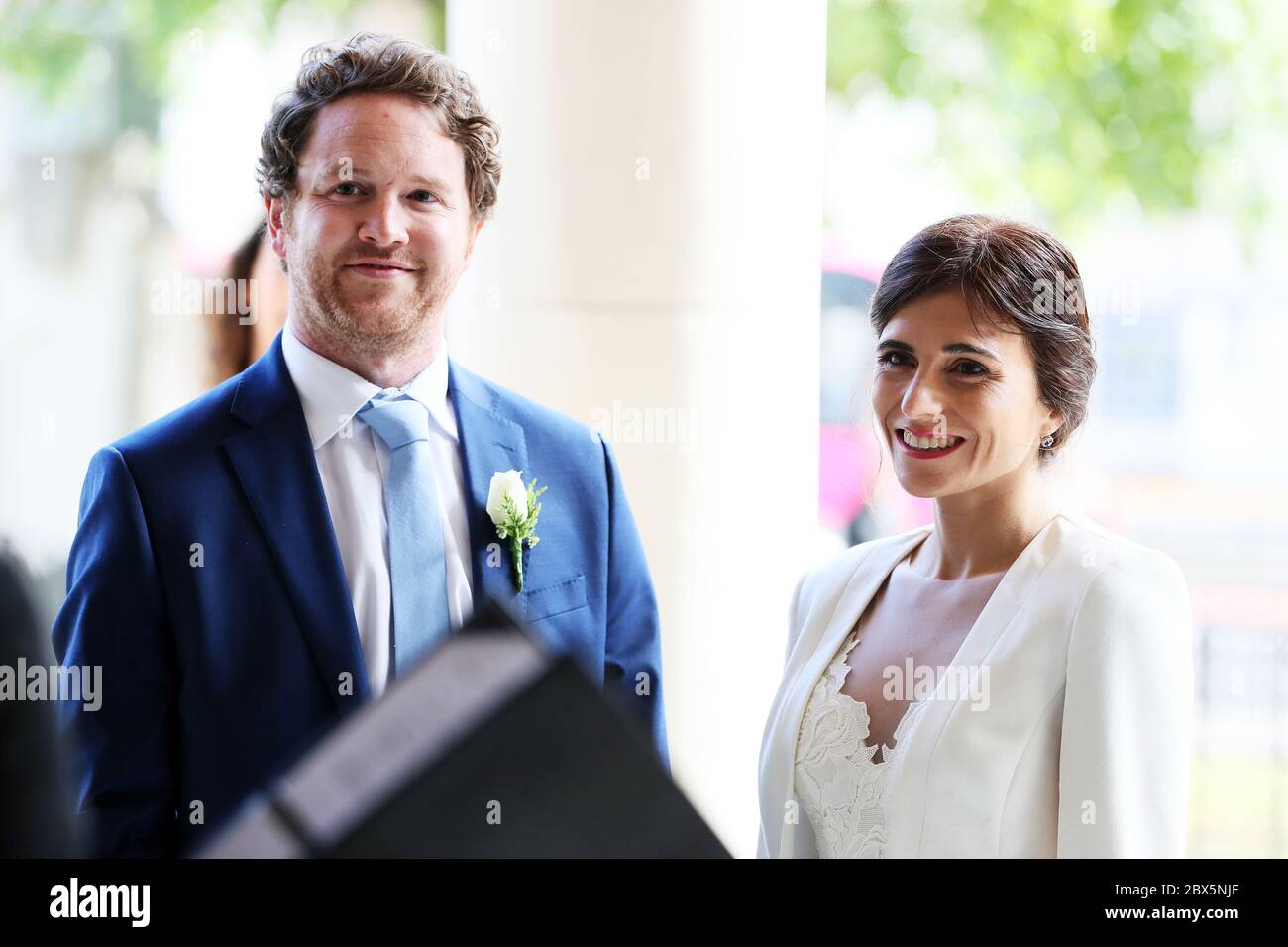 Michael McCaw, from Belfast, and Lucrecia Landeta Garcia, originally ...