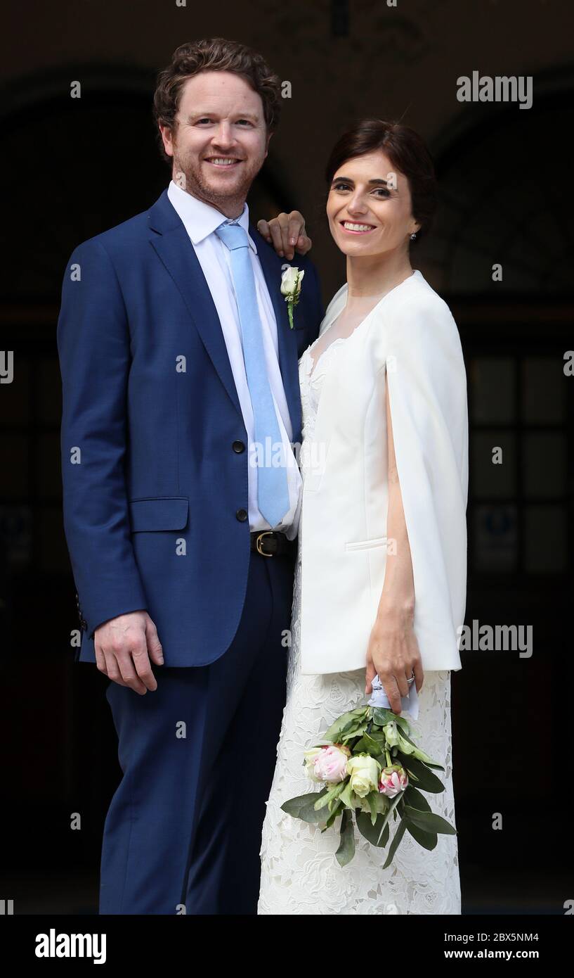 Michael McCaw, from Belfast, and Lucrecia Landeta Garcia, originally ...