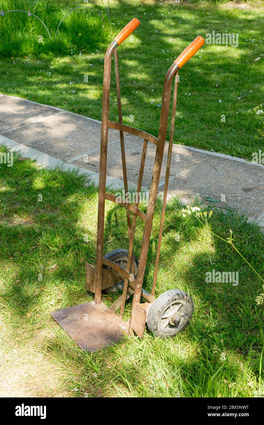 Heavy duty sack trolley hi-res stock photography and images - Alamy