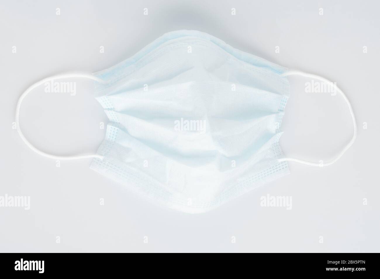 One face mask isolated close up view in studio white background Stock ...